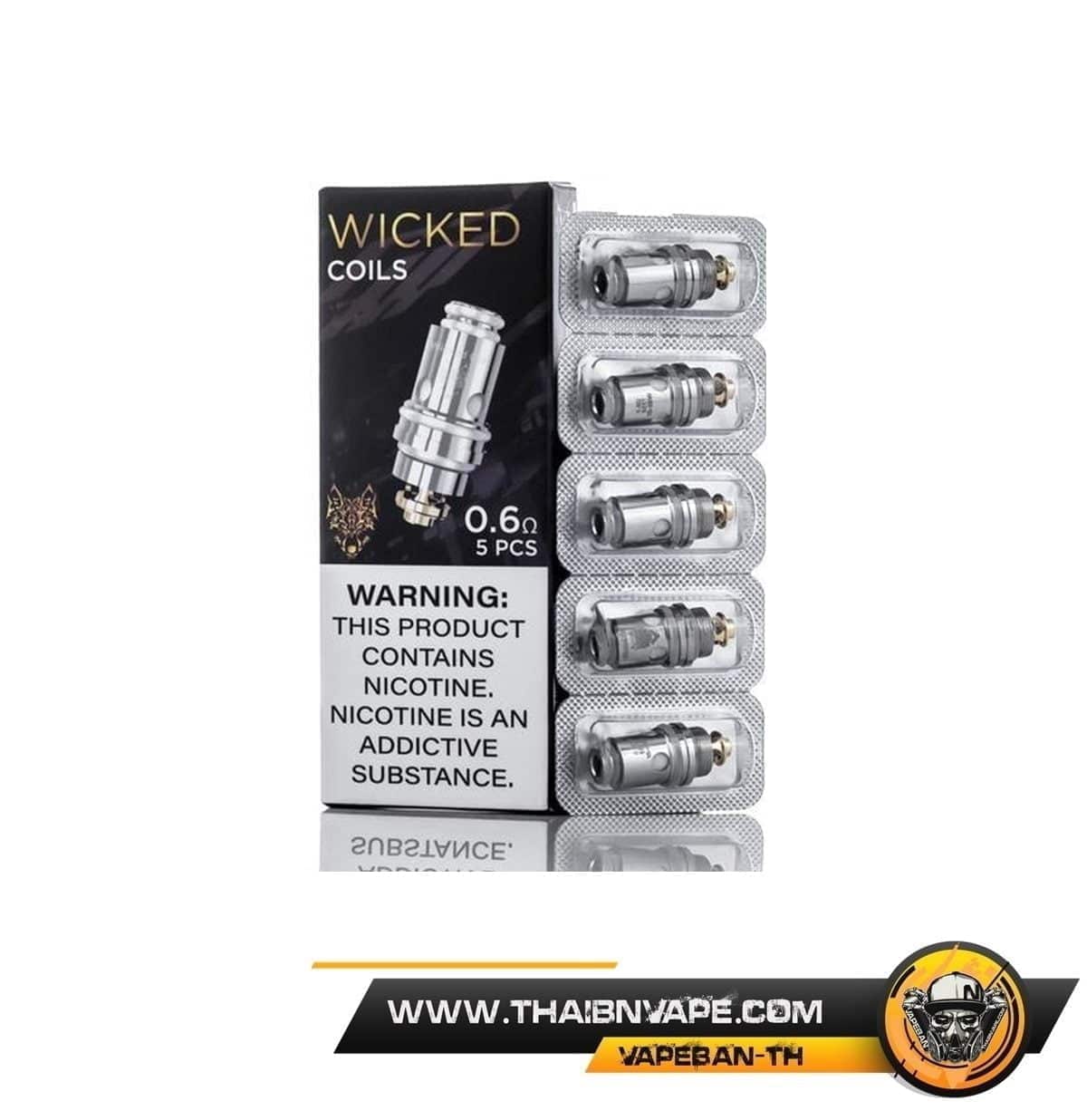 SNOWWOLF WICKED AFENG WOCKET COIL คอยล์ 0.6 โอห์ม