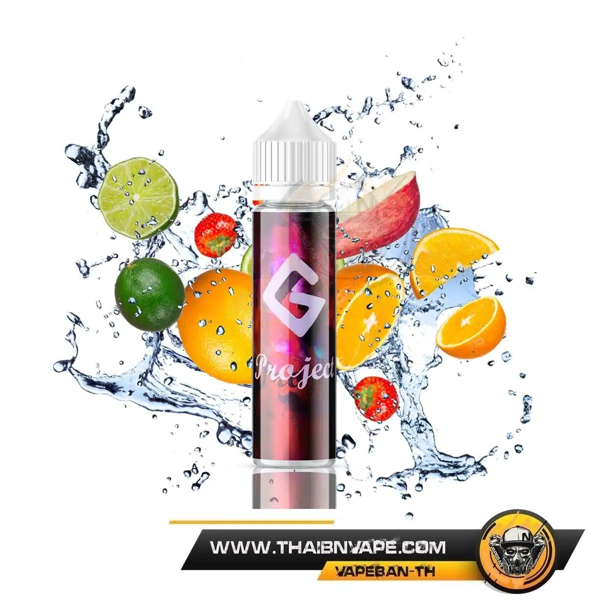 G PROJECT ผลไม้รวม - VAPE-TH น้ำยาฟรีเบส ราคาพิเศษ