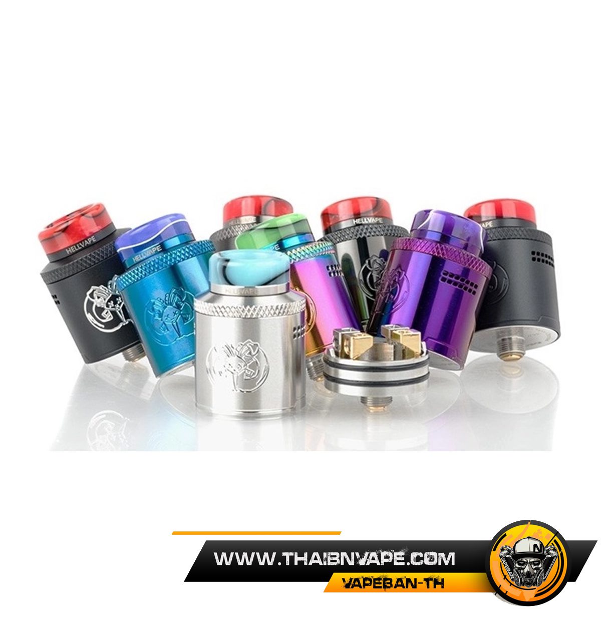 HELLVAPE DROP DEAD RDA CLONE - VAPE-TH ตอบกลับไว 24 ชม.