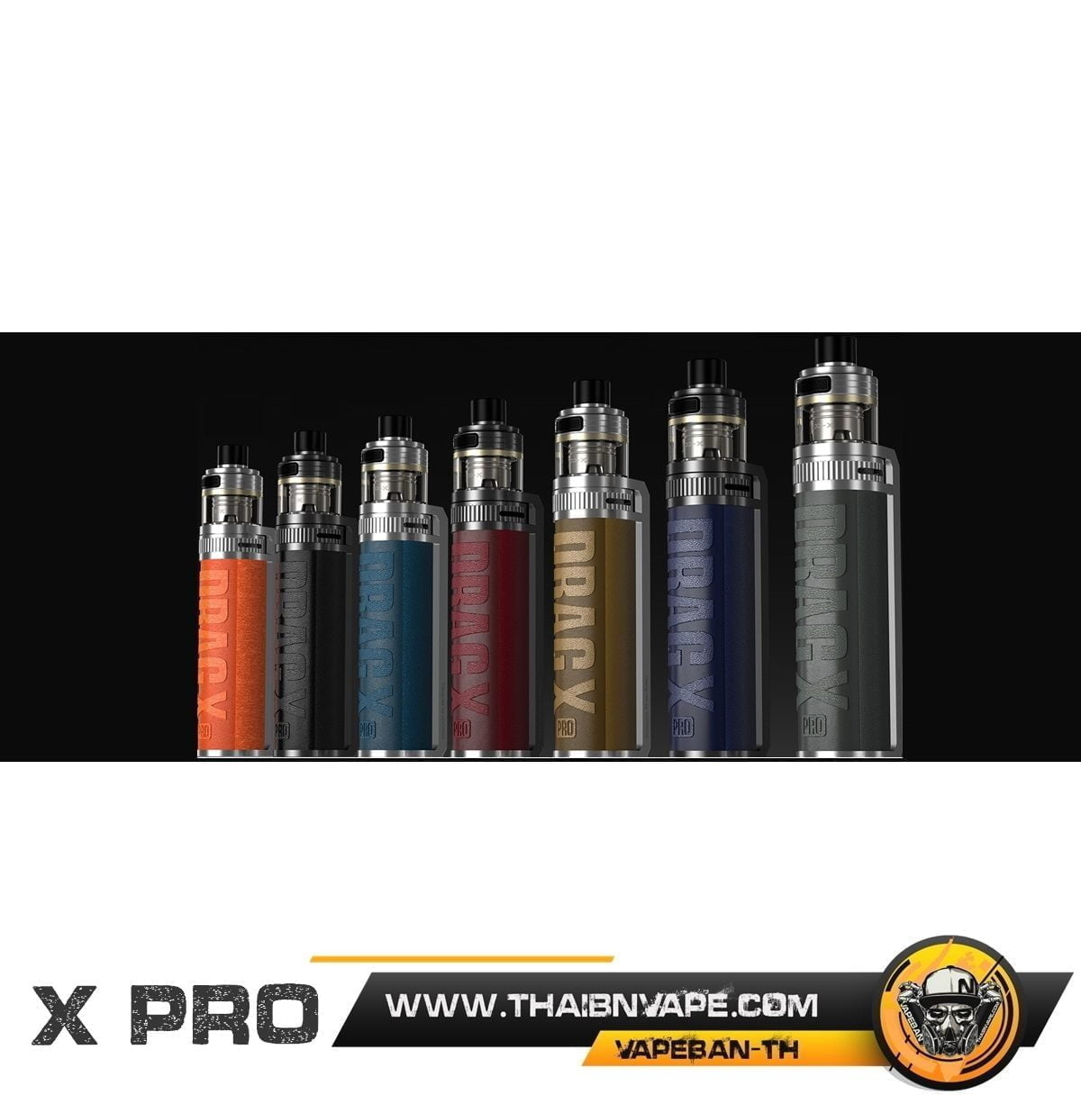 DRAG X PRO 100W แบบใช้ถ่าน - VAPE-TH ตอบกลับไว 24 ชม