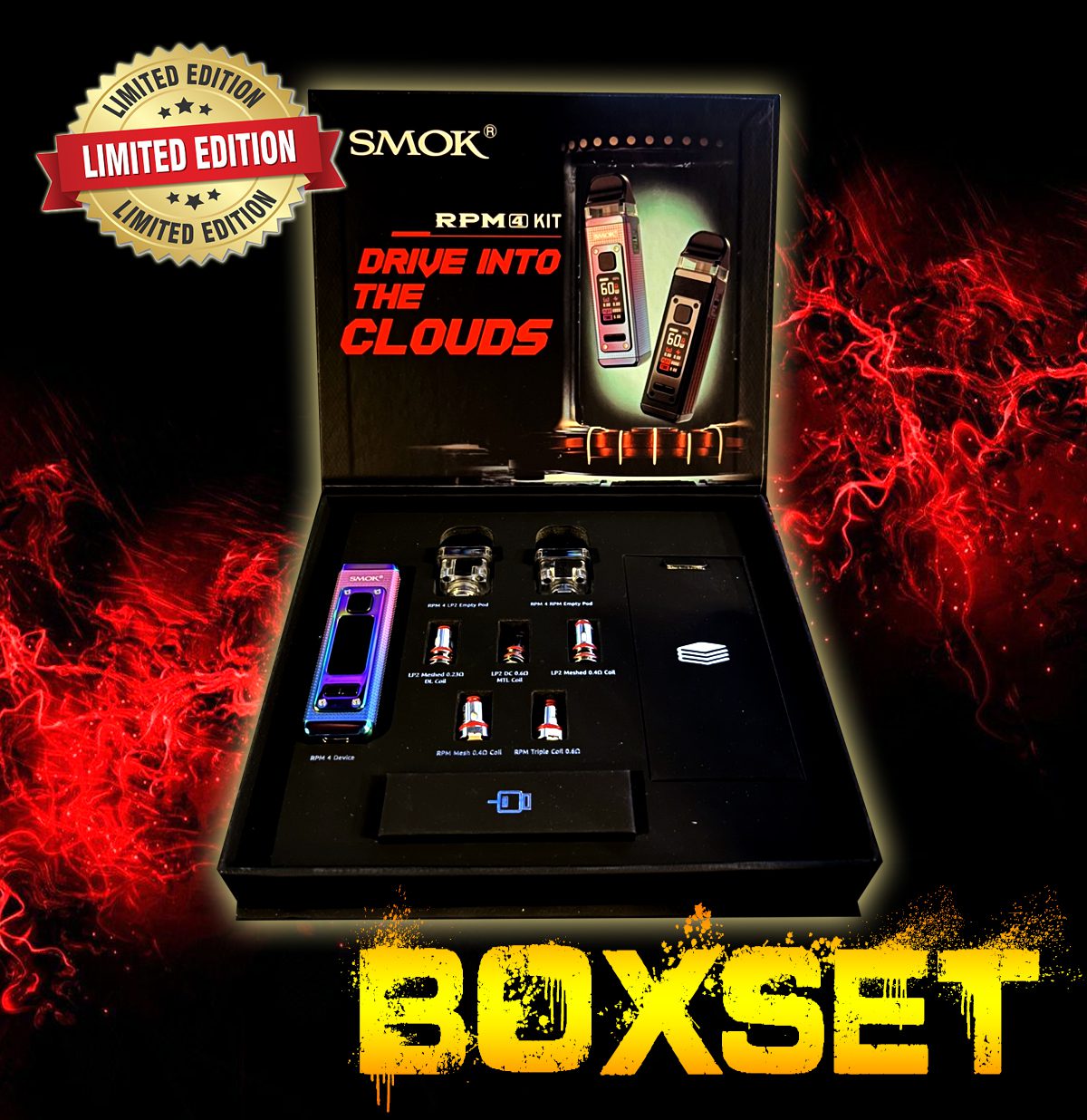 SMOK RPM 4 POD BOXSET KIT 60W - VAPE-TH ตอบกลับไว 24 ชม