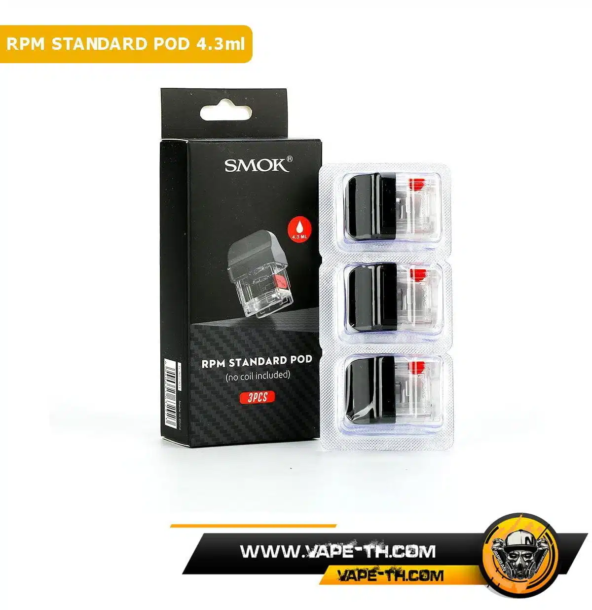 แท็งค์เปล่า SMOK RPM STANDARD PODS 4.3ML ของแท้ 100%