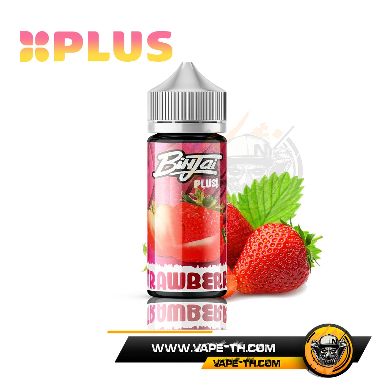 BINJAI STRAWBERRY PLUS บินใจ สตอเบอรี่ พลัส - VAPE-TH ของแท้
