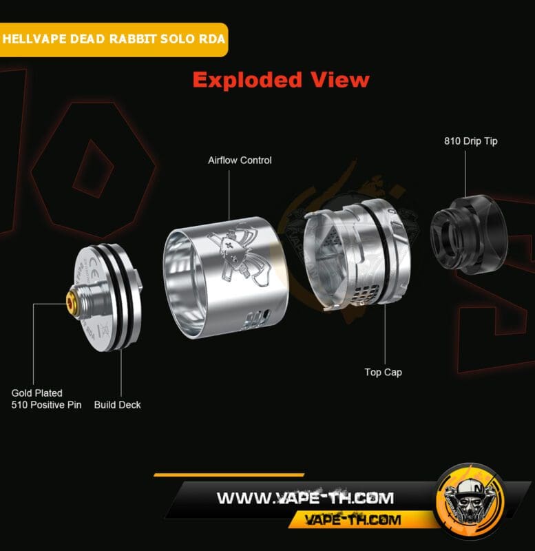 HELLVAPE DEAD RABBIT SOLO RDA แท้ - อะตอมแท้ ราคาพิเศษ