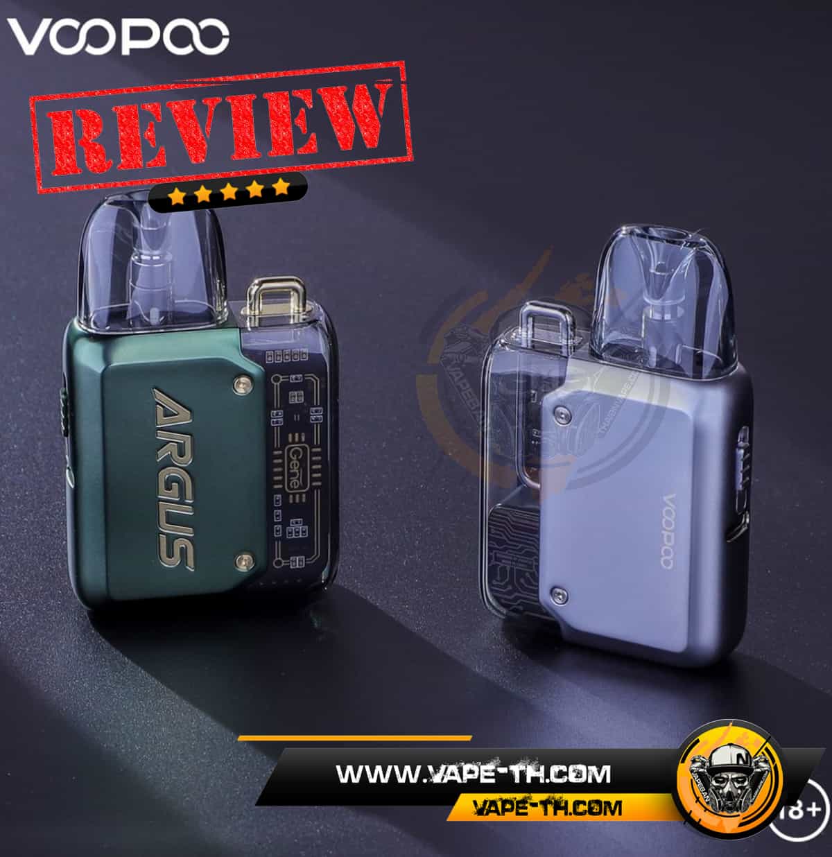 รีวิว VOOPOO ARGUS P1 POD - VAPE-TH ของแท้ ต้องลอง