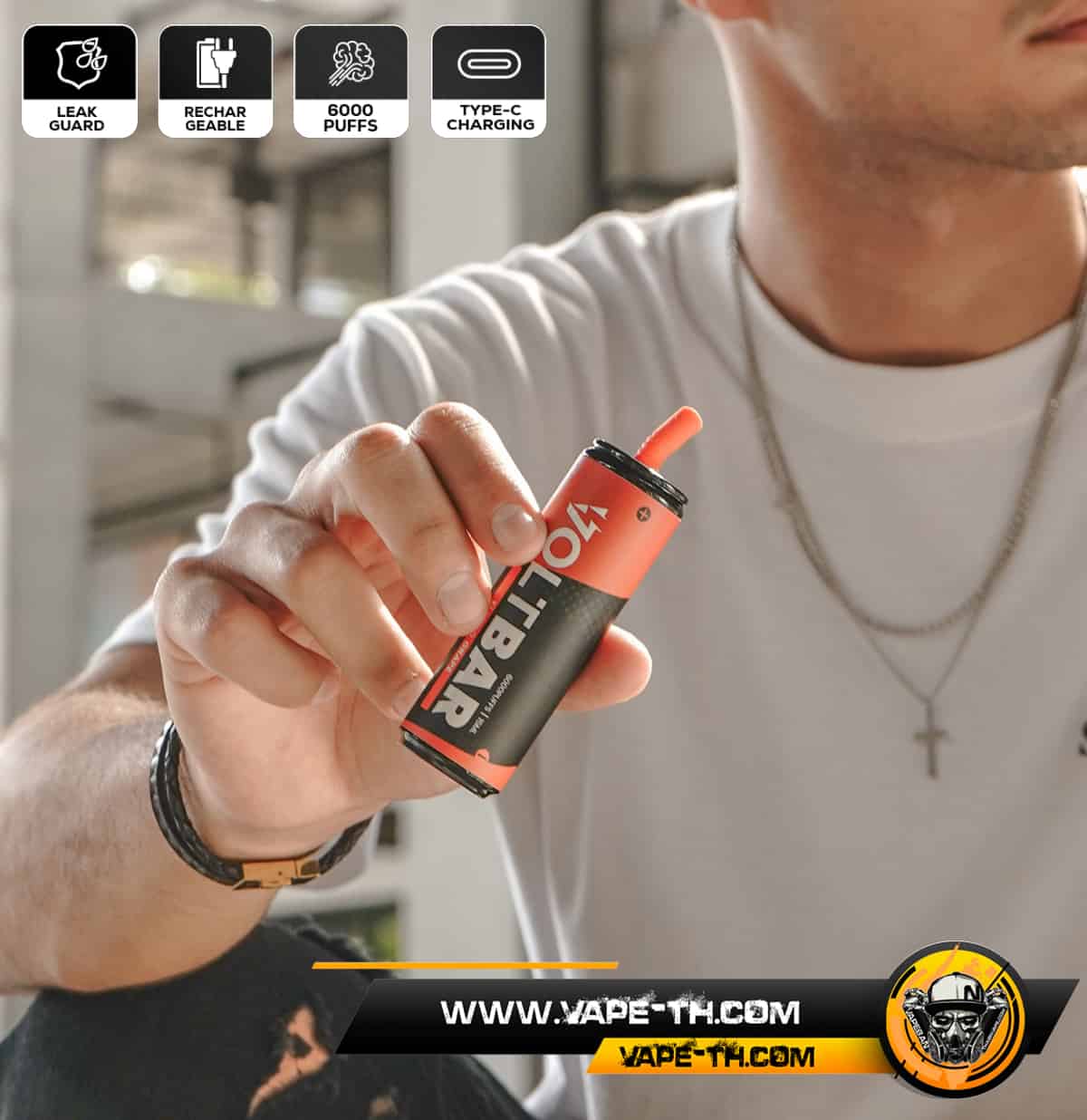 VOLTBAR 6000 PUFFS POD - ราคาถูก ตอบกลับไว 24 ชม