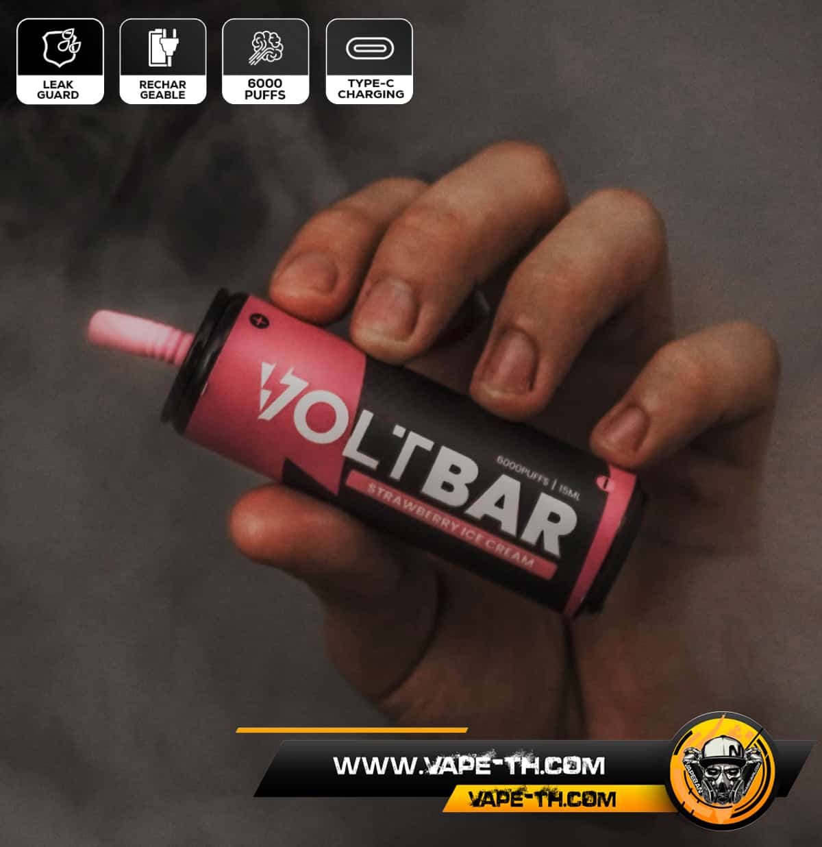 VOLTBAR 6000 PUFFS POD - ราคาถูก ตอบกลับไว 24 ชม