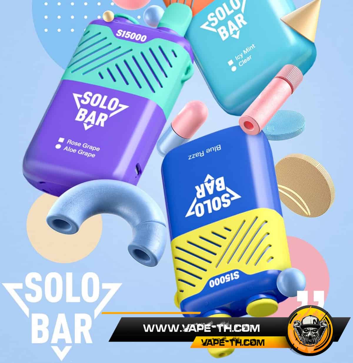 SOLO BAR S15000 PUFFS - VAPE-TH ตอบกลับ ไวทันใจ 24 ชม.