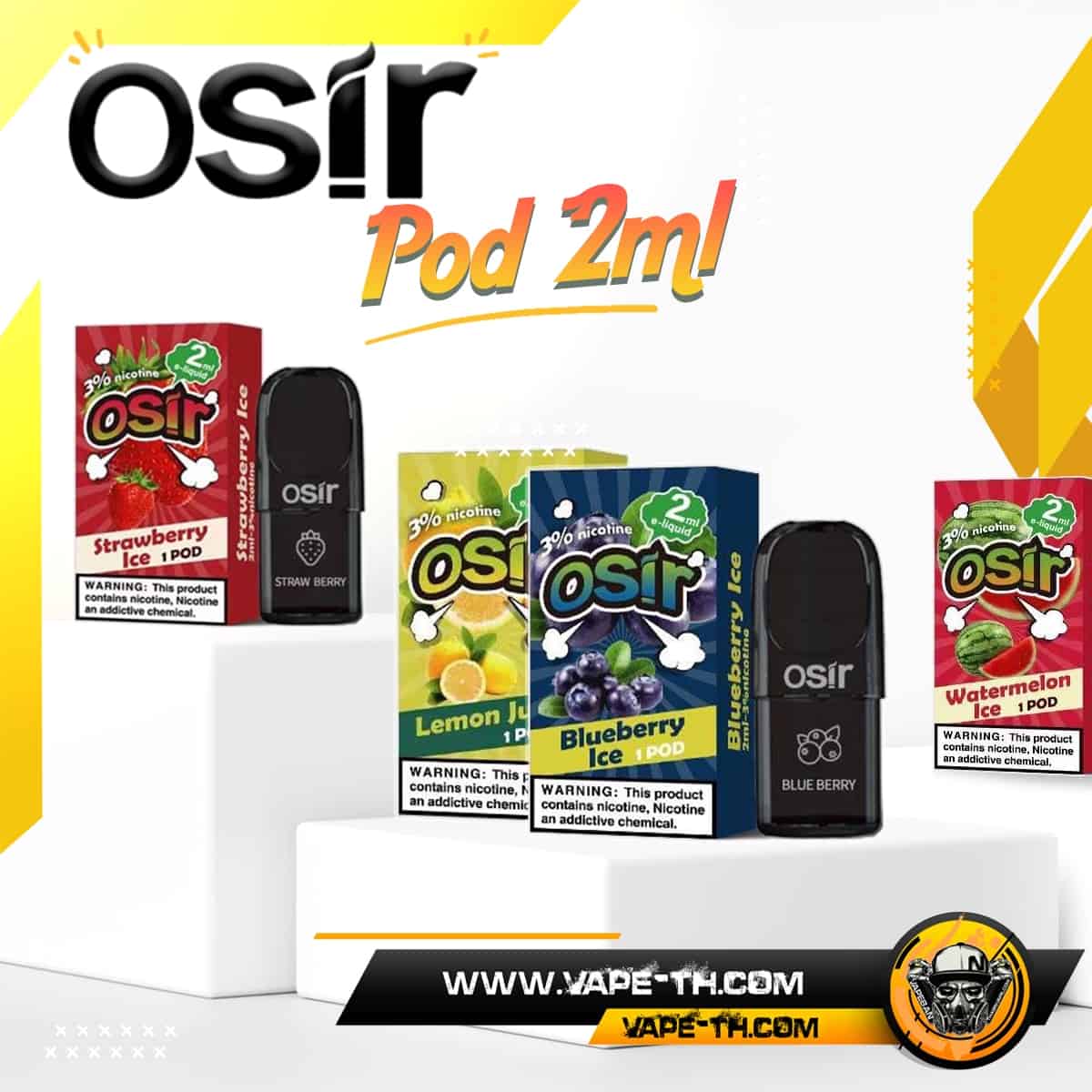 หัวบุหรี่ไฟฟ้า พร้อมน้ำยา Archives - VAPE-TH