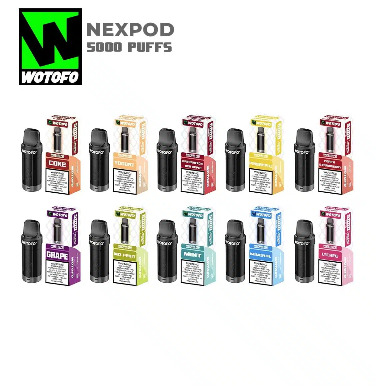 หัว NEXPOD 5000 PUFFS - VAPE-TH หัวพอตสุดคุ้ม ตอบกลับไว 24 ชม