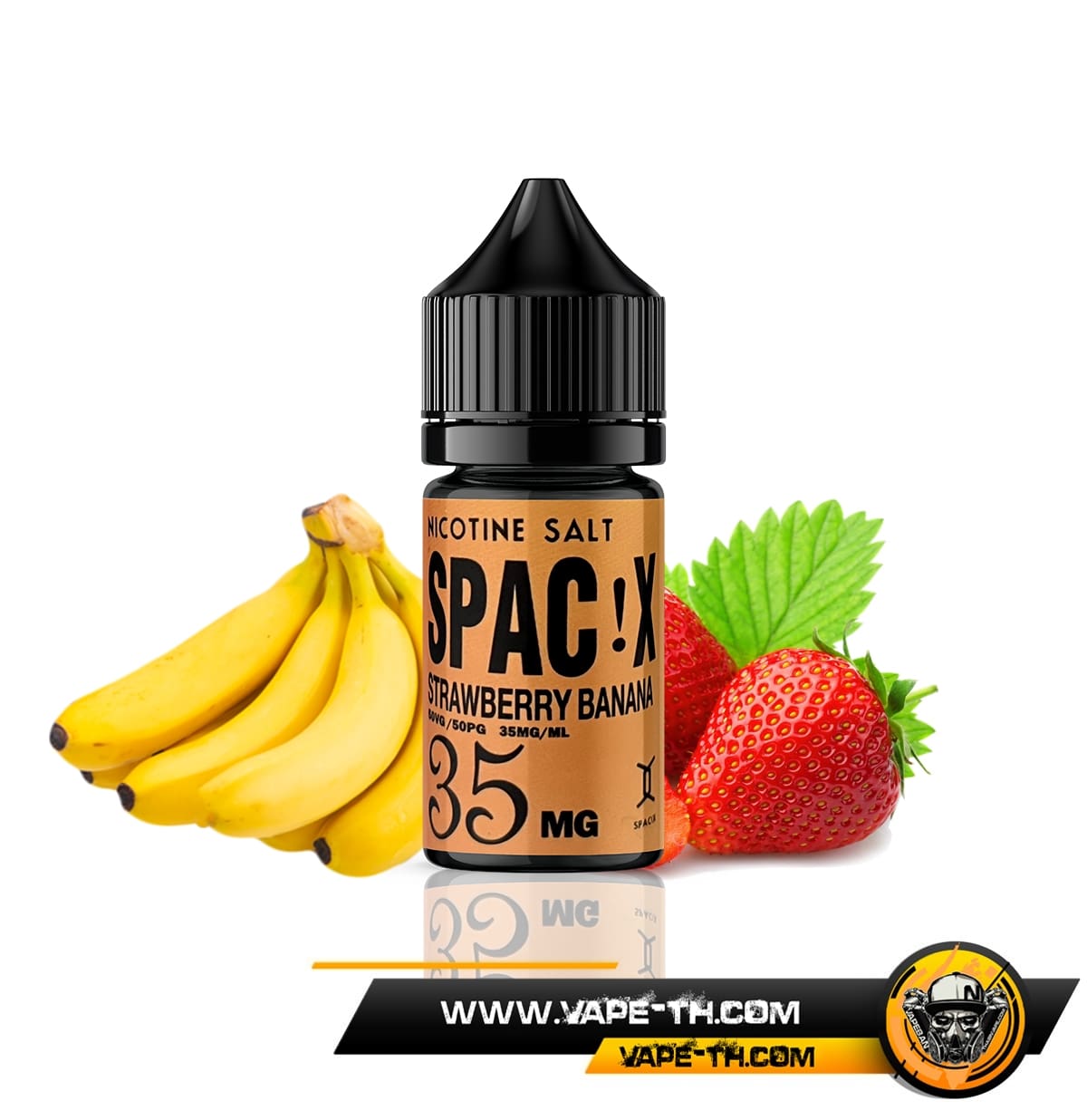 SPACE X SALT STRAWBERRY BANANA - VAPE-TH น้ำยาซอลนิค ราคาถูก