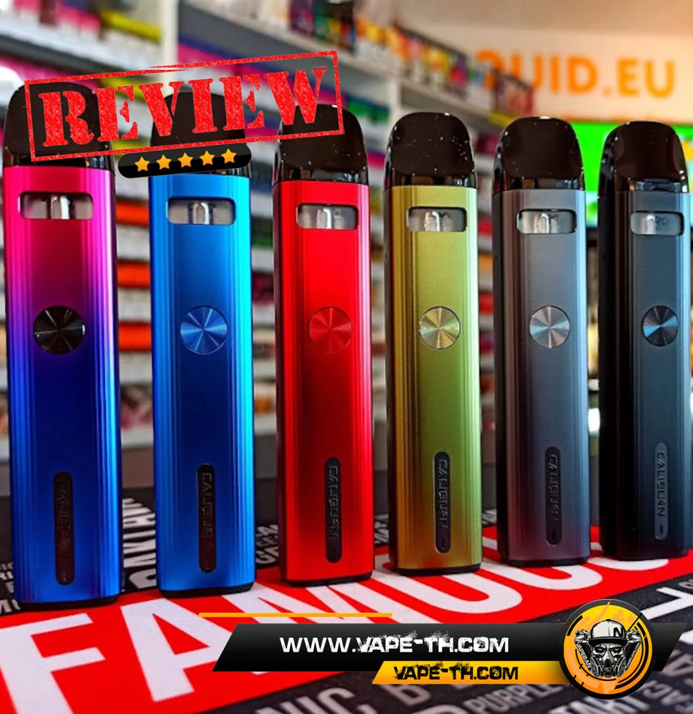 รีวิว Caliburn G2 Pod - VAPE-TH แอดมิน พร้อมให้คำแนะนำสินค้า ตลอด 24 ...