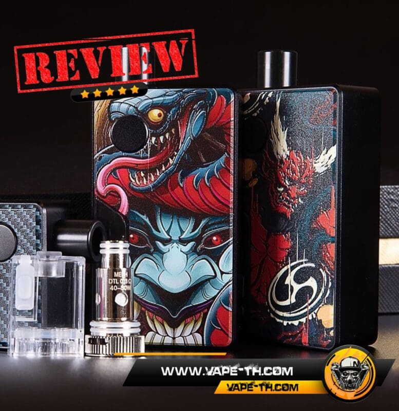 รีวิว Manto Aio Mod - VAPE-TH แอดมิน พร้อมให้คำแนะนำสินค้า ตลอด 24 ชั่วโมง
