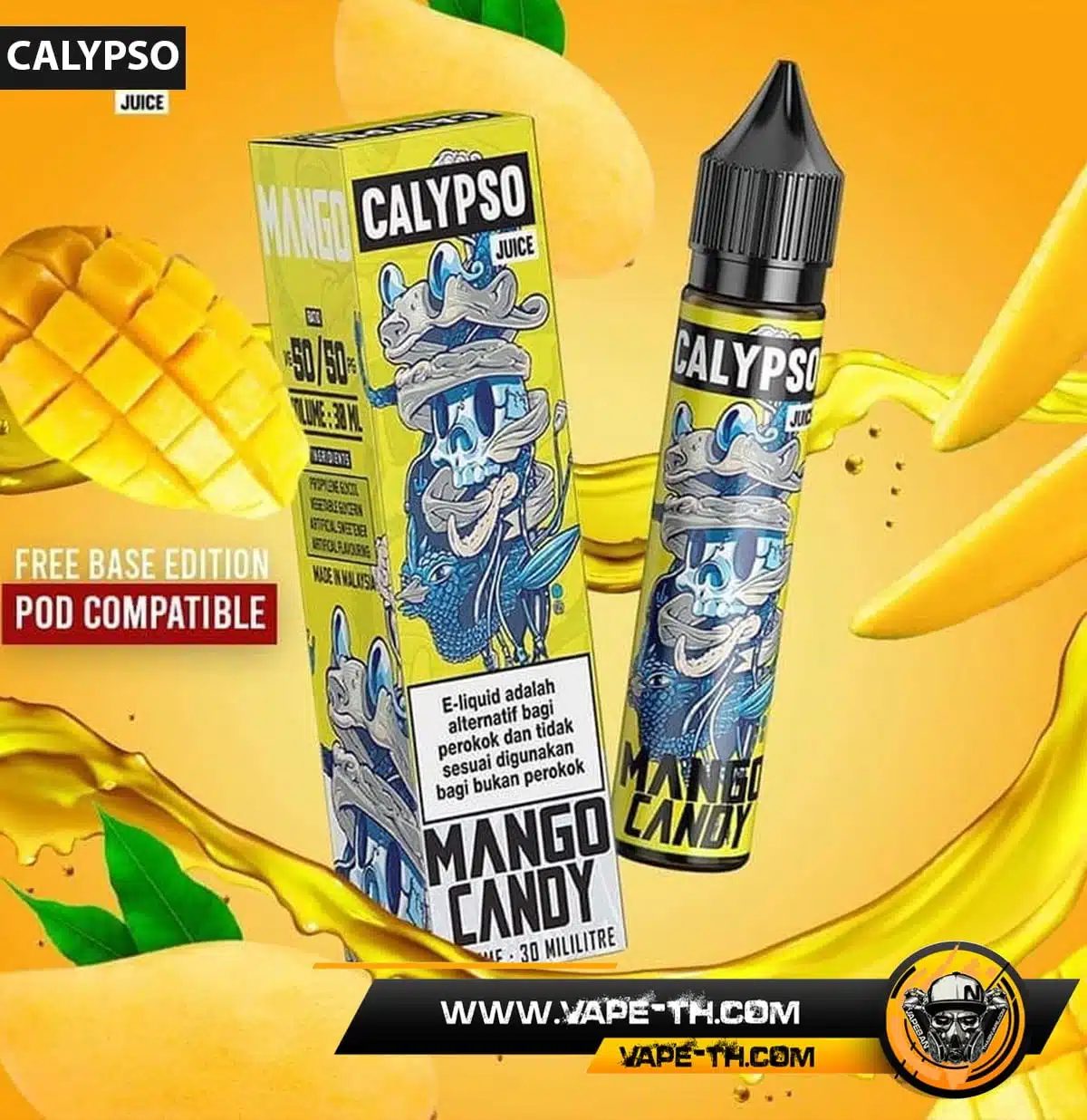 Calypso HTPC Mango Candy - VAPE-TH น้ำยารุ่นใหม่ ราคาถูก