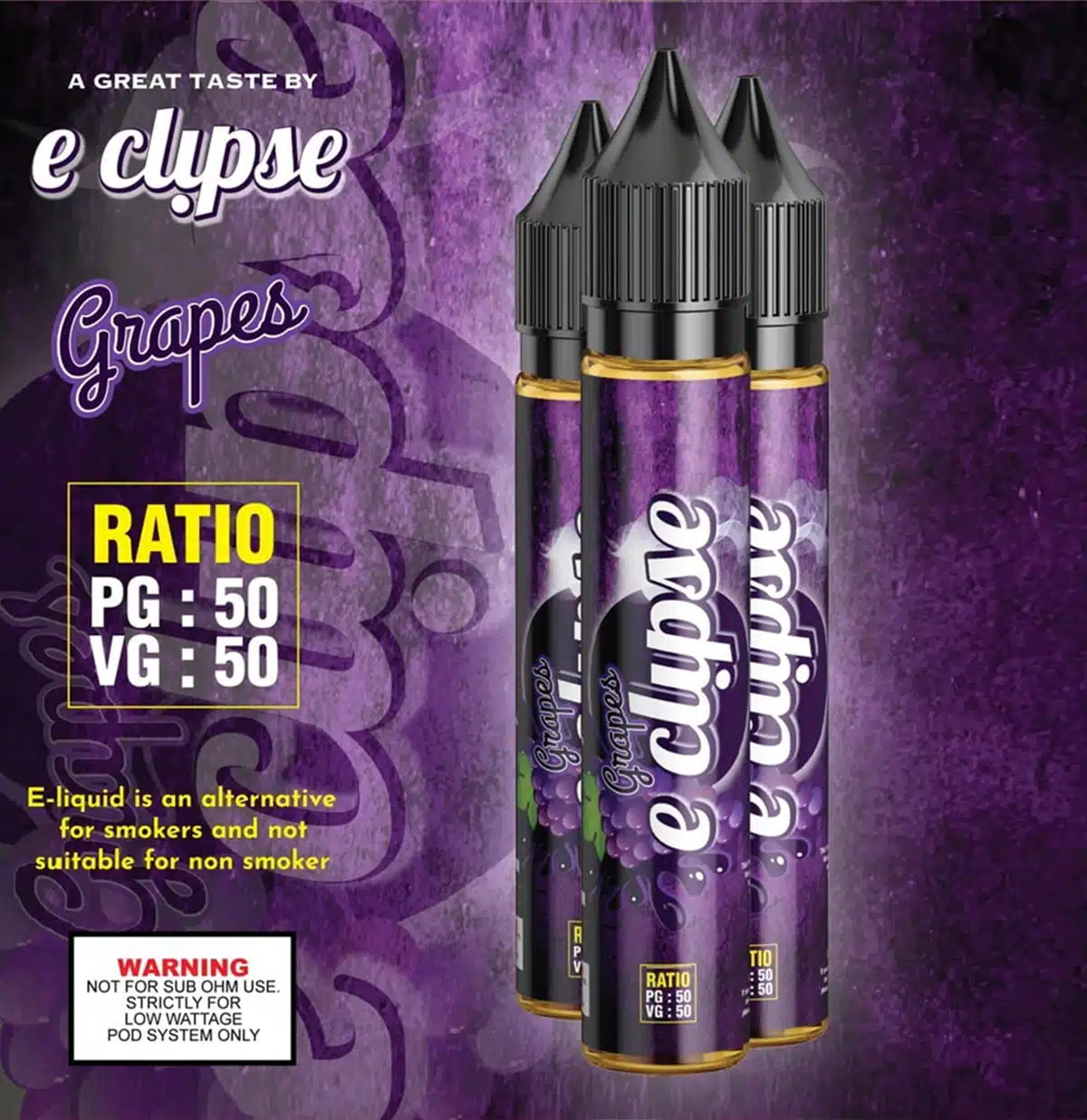Eclipse Juice Grapest ยาวองุ่น - VAPE-TH ของแท้ 100% ราคาถูก