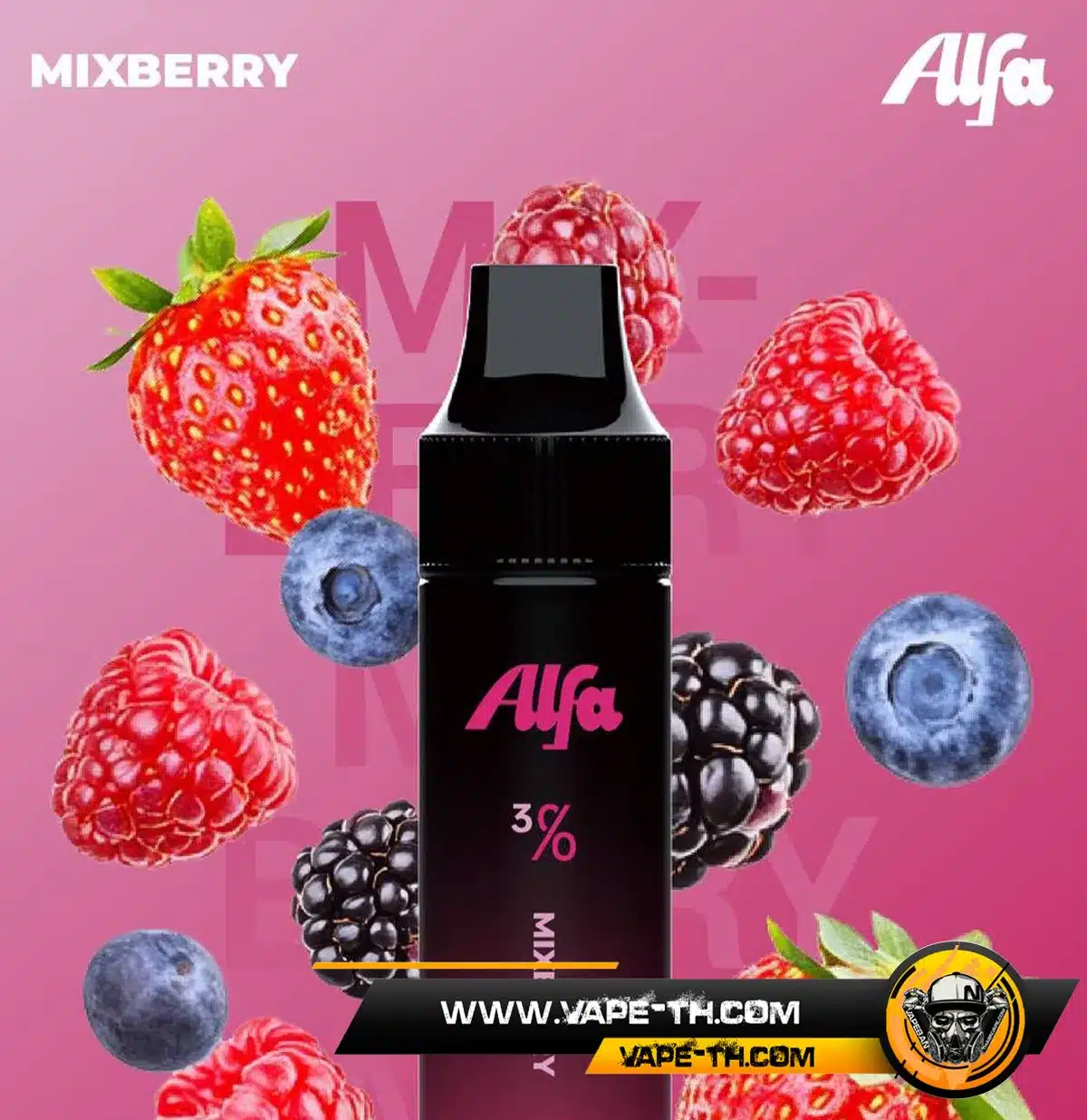 Alfa 20K Puffs 20000คำ - VAPE-TH พอตใช้แล้วทิ้ง 20,000 คำ รุ่นใหม่ล่าสุด